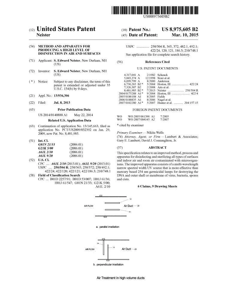 Examples of Patents - Lambert Shortell & Connaughton Law Firm